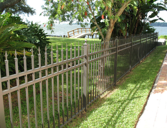 Aluminum Fence - South Camden Iron Works